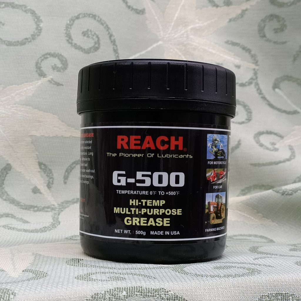 G-300/G-500/G-900 MP Grease | REACH LUBRICANTS 潤奇油品